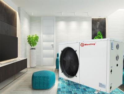 China meeting High efficiency 220VEVI air to water source heat pump for sale