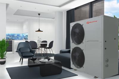 China 5p Side Blown Evi High Temperature Safe Air Source Heat Pump Copeland Compressor for sale