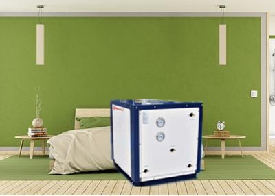 China Galvanized Steel Sheet Water To Water Heat Pump With Evaporator Heat Exchange Compressor for sale