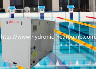 China 30KW Indoor Swimming Pool Heat Pump Air To Water Fresh Air And Dehumidify for sale
