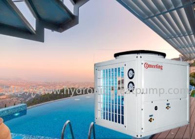 China ROHS Swimming Pool Heat Pump Air To Water MD50D 18.4KW Water Heaters Outlet Water Temp 38°C for sale