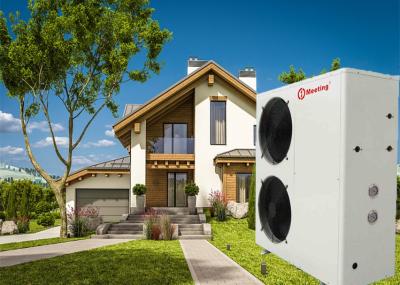 China Meeting Side Blowing Air Source Heat Pump 13kw High Temperature for sale