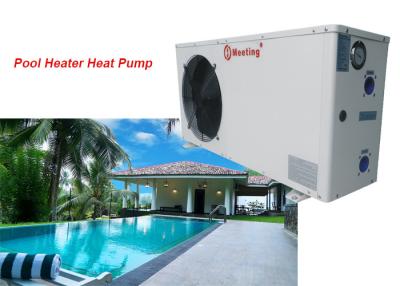 China Portable Pool Heater Spa Heater Heat Pump High COP CE Certificate Thermostatic 28-32degree 12KW 18KW 21KW for sale