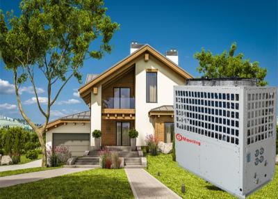 China Meeting Electric Air Source Heat Pump Super Quiet 10p Top Blowing V - Type High Temperature for sale