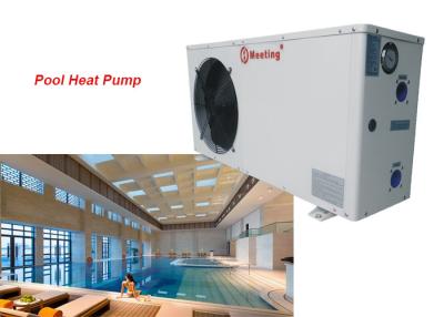 China ROHS Air To Water Heat Pump Swimming Pool Heater 380V Three Phase Voltage Anti - Corrosion Titanium Heat Exchanger for sale