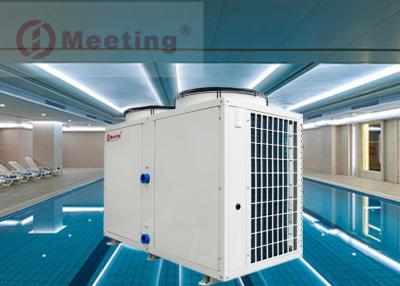 China Galvanized Steel Sheet 50kw Air Source Heat Pump Constant Temperature 38℃ Spa Pool Pump for sale