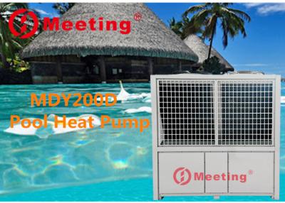 China Meeting 84KW Constant 38 Degree Swimming Pool Heat Pump Pool Water Heater 22000L/H Anti - Corrosion Heat Exchanger for sale