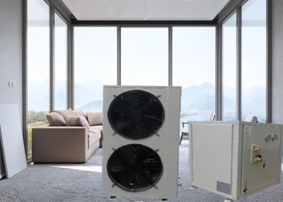 China Meeting 6p Side Blowing Split Electric Air Source Heat Pump Double Pipe Heat Exchanger for sale
