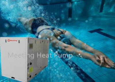 China 50Hz 27KW Indoor Swimming Pool Heat Pump Air To Water Fresh Air And Dehumidify for sale