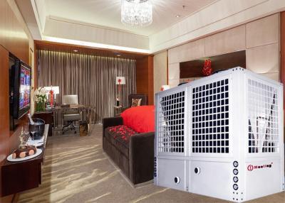 China Meeting 58kw Top Blowing Air To Water Heat Pump For Commercial Buildings for sale