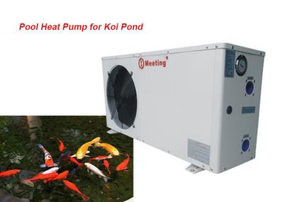 China 9KW 12KW Inverter Swimming Pool Heater Pool Heat Pump For Koi Pond for sale