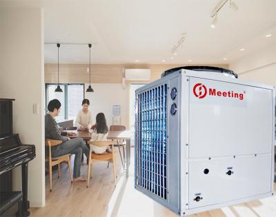 China Ultra Quiet 5p Side Blowing Hydronic Heat Pump LCD Finger Touch Commercial for sale