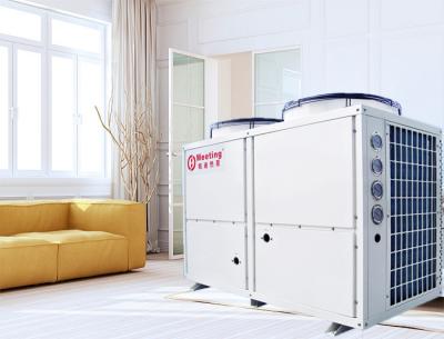 China 20p Top Blowing 72kw Air Source Heat Pump Water Heater Super Efficient for sale
