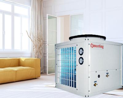 China Meeting 3P Top Blowing Domestic Air Source Heat Pump 12KW Panasonic Press for sale