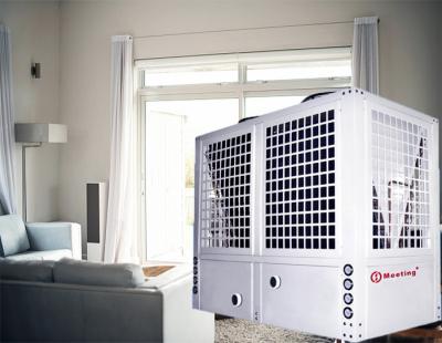 China Electric Hydronic Heat Pump Mute 40p Top Blowing Air Source Heat Pump Water Heater for sale