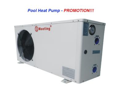 China Mini Portable 9KW Swimming Pool Heater Heat Pump Air To Water Titanium Heat Exchanger for sale