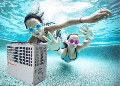 China Rated 25KW  Pool Heat Pump Cooling Top Blow V - EVI High Temperature Machine for sale