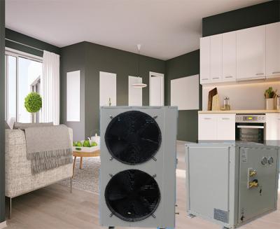 China 5p Side Blowing 18.6kw Evi Split Air Source Heat Pump 1 Year Warranty for sale