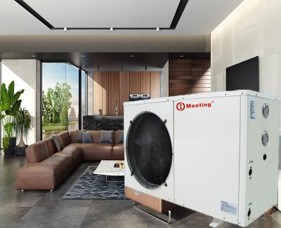 China Office Electric Air Source Heat Pump Meeting Ultra Quiet 3P Side Blown Evi 380v for sale
