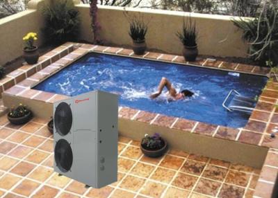 China 5P Side Blowing EVI High Temperature Machine For Outdoor Large And Small Swimming Pool 13KW Air Water Heat Pump for sale