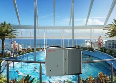 China Large Swimming Pool Heating Heat Pump Working Environment-25℃-45℃ 10P Air Source Three - Effect Machine EVI Heat Pump for sale
