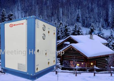 China Meeting Geothermal / Ground Source Heat Pump 12KW Heating & Cooling & Hot Water Trinity Ground Heat System for sale