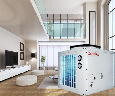 China Hospital Electric Air Source Heat Pump 3P Top Blowing Valley Wheel Press Evi High Temperature Machine for sale