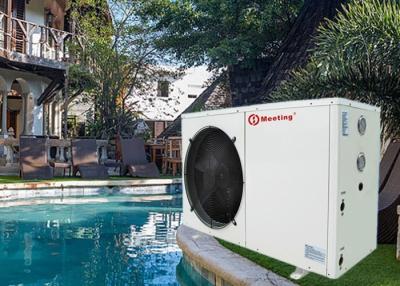 China EVI Swimming Pool Heat Pump Heating Capacity 14kw Wifi Function Air Source Heat Pump R410a Refrigerant for sale