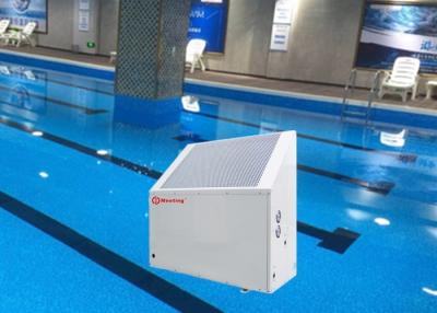 China 5P Side Blowing 380V 60HZ Air Source Heat Pump With Oil Heater Low Noise for sale