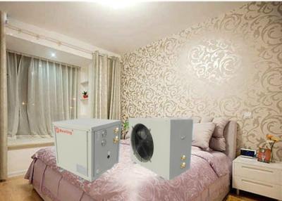 China 380V Side Blowing Split Machine Air To Water Heat Pump Double Pipe Heat Exchanger for sale