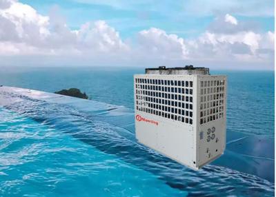China Small Air To Water Heat Pump High Temperature Swimming Pool Machine , Swimming Pool Heater 380V for sale