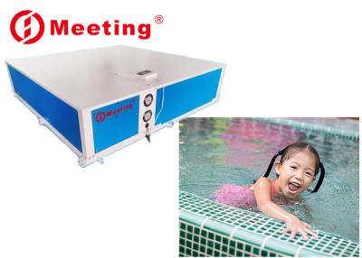 China Swimming Pool Dehumidification Air To Water Pool Heat Pump Heater Super Thin for sale