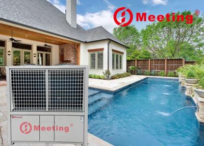 China 120KW Swimming Pool Heater For Spa Tubs / Sauna Air To Water  Heat Pump for sale