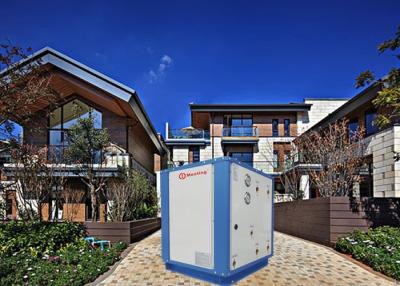 China 19KW Geothermal Heat Pump / Ground Source Heat Pump For House Heating And Cooling for sale