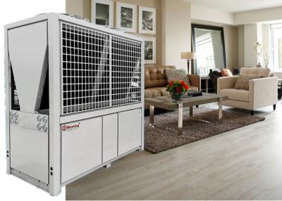 China 72KW Heat Pump Air Conditioning , Indoor Heating Hotel Airport Air Source Heat Pump System for sale