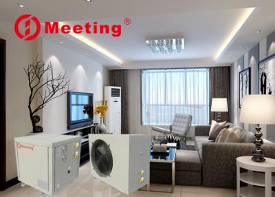 China 2.98KW Mini Side Blown Split Safe Compact Air To Water Heat Pump for sale