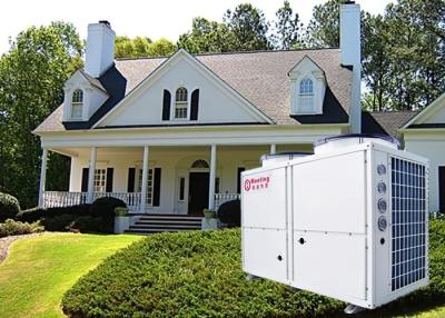China Safety 42kw Air Source Heat Pump Heating & Cooling & Hot Water for sale