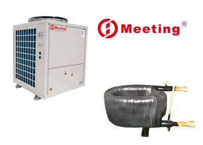 China Meeting Air To Water Heat Pump 380V Three Phase Anti - Corrosion Titanium Heat Exchanger CCC for sale