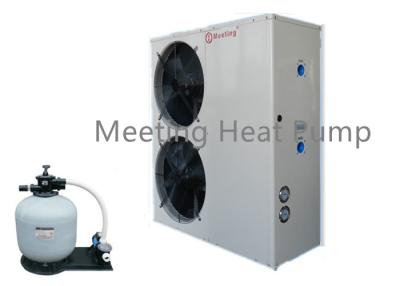 China 21KW Air Source Heat Pump Water Heaters For Pools With Sand Filter Tank for sale