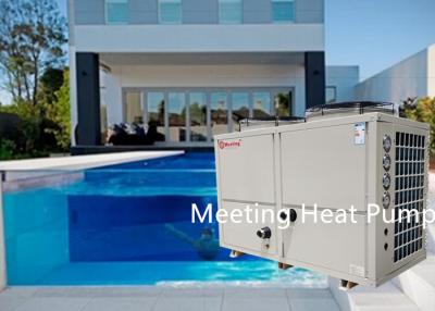 China Spa / Sauna Swimming Pool Heaters Air To Water Hydropower Separation High COP for sale
