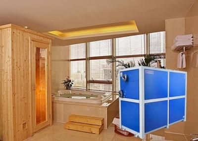 China SPA Sauna Water Source Heat Pump Water Heaters Heating And Cooling System R32 R410A for sale
