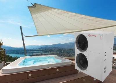 China 21kw Outdoor Swimming Pool Spa Tubs Heat Pump Water Heaters R32 R410A R417A R404A for sale