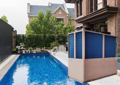 China Rose Gold Constant Temperature 240KW Air Source Heat Pump For Swimming Pool for sale