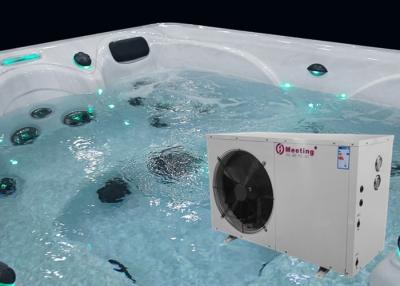 China Meeting EVI spa tubs swimming pool heater air to water heat pump 220V/380V/50Hz for sale