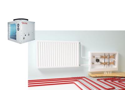 China Meeting 12KW green refrigerant R410a air source heat pump for floor heating sanitary hot water heatpumps Rohs for sale