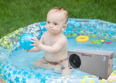 China Meeting 4KW baby swimming pool horizontal air source portable electric water heater 1p heat pump Rohs for sale