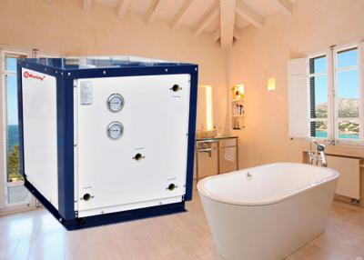 China 380 v 50 Hz EVI hot tub outdoor air to water source heat pump for sale