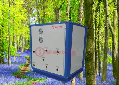 China Meeting Small Heat Pump 12KW Water Heater / Water To Water Three In One Heatpump for sale