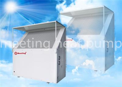 China Installation Of 6p Ultra Quiet Air Source Heat Pump Swimming Pool Low Ambient Temperature - 25C for sale