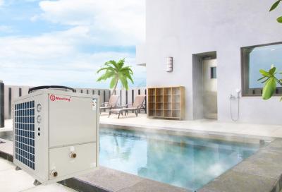 China Meeting 26kw jacuzzi prices swim pool heat pump apartment home spa pool heater R32/R410A/R417A for sale